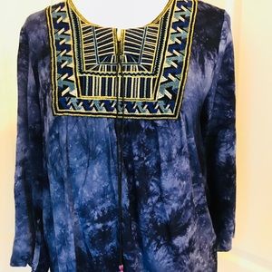 South Main | Tops | Trendy Style Tip With Color Nwt | Poshmark